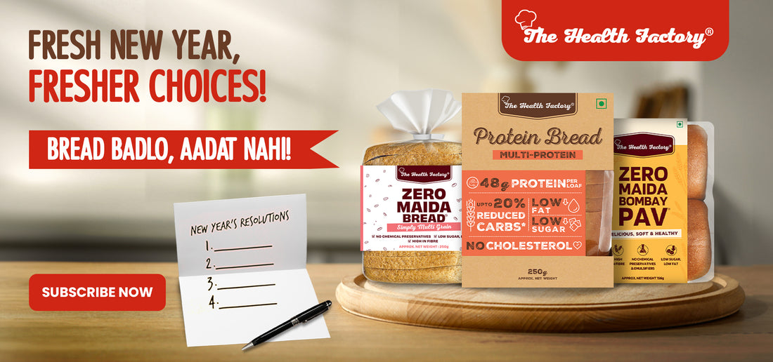The Health Factory - Bread Badlo, Aadat Nahi!